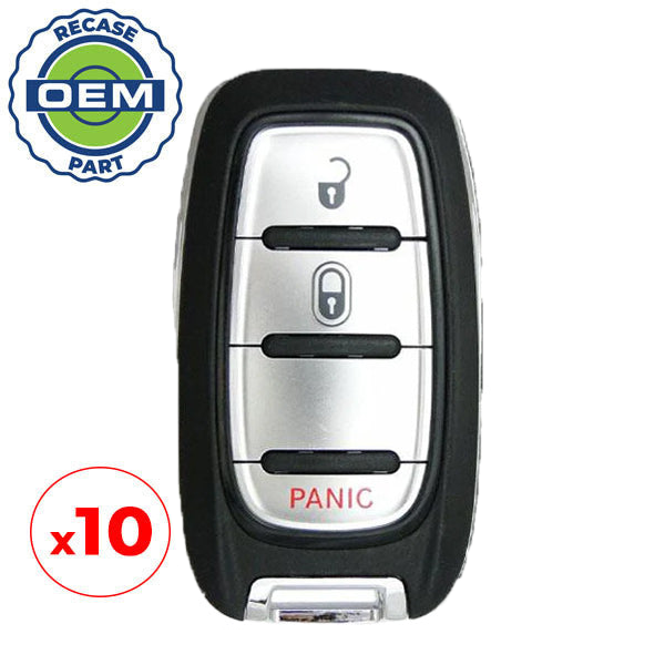 10 x 2017-2020 Chrysler Pacifica / 3-Button Smart Key / PN: 68217827AC ...