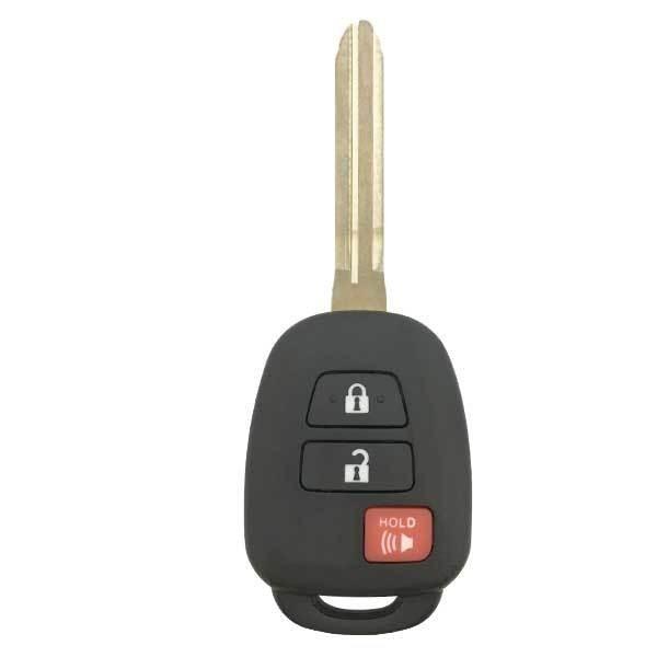 2015-2017 Toyota Prius C / 3-Button Remote Head Key / PN: 89070-42820 ...