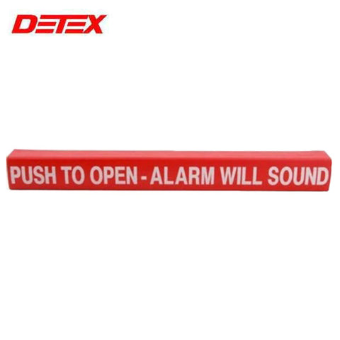 Detex - Replacement Pushpad Wrap - 48 inches - For V40-EB Exit Device ...
