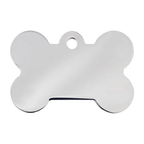 Ilco - Tag-Bone 1L - Large Chrome Plated Bone - Replacement Pet Tags ...