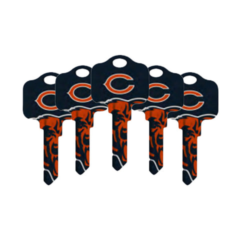 Ilco - NFL TeamKeys - Key Blank - Chicago Bears - SC1 (5 Pack) – UHS ...