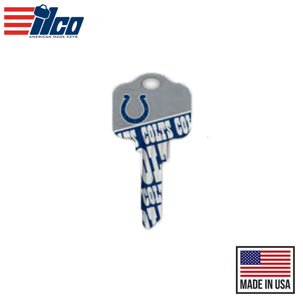 Ilco - NFL TeamKeys - Key Blank - Indianapolis Colts - KW1 (5 Pack) for ...