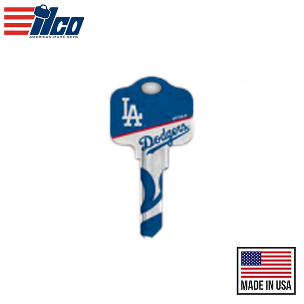 Ilco - MLB TeamKeys - Key Blank - Los Angeles Dodgers - KW1 (5 Pack ...
