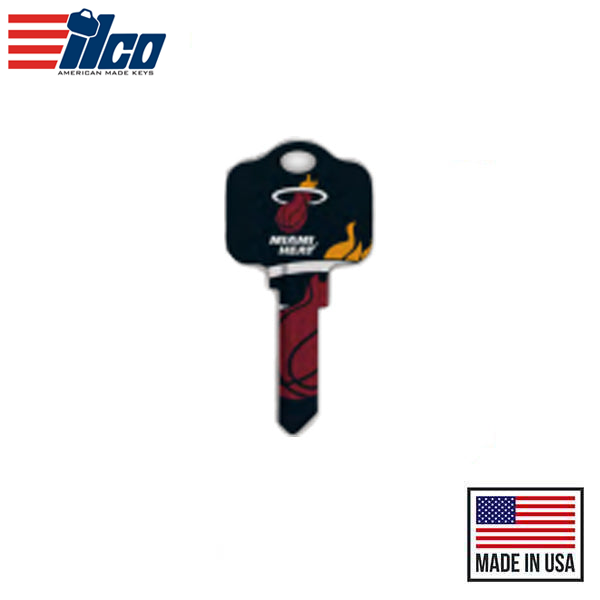 Ilco - NBA TeamKeys - Key Blank - Miami Heat - KW1 (5 Pack) for Sale ...