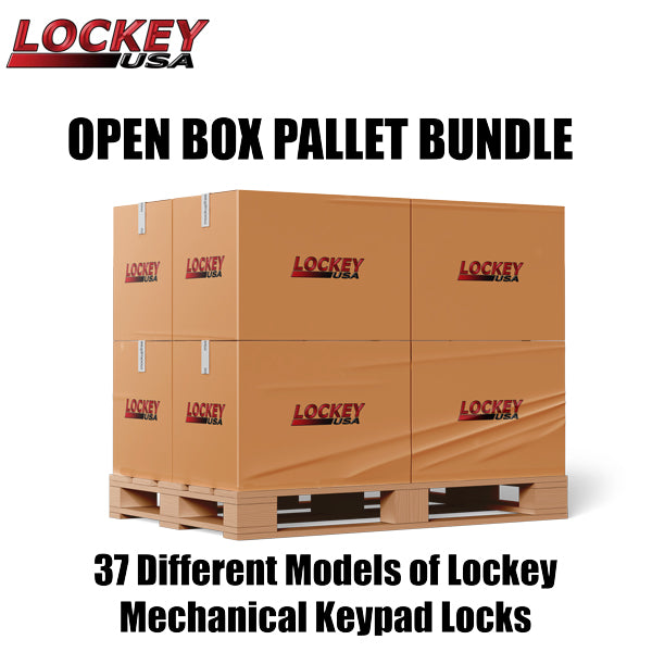 Lockey - Open Pallet Auction Bundle - 50 Mechanical Keypad Locks ...