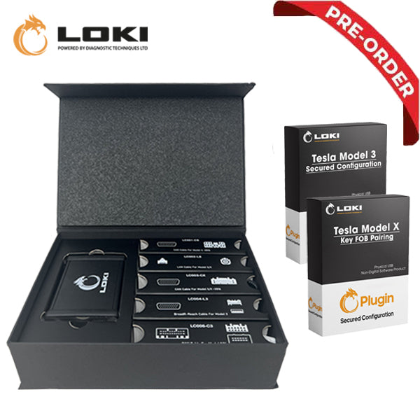 LOKI - Tesla Key Programming & Diagnostics Tool Bundle - Base Tool ...