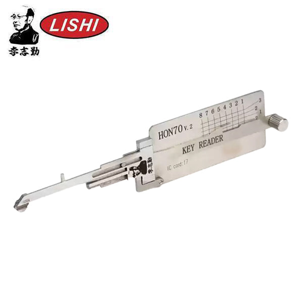 ORIGINAL LISHI - HON70 Honda Motorcycles / 8-Cut / 2-in-1 Pick ...