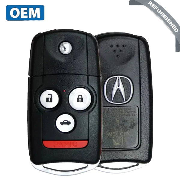 2009-2014 Acura / 4-Button Flip Key / PN: 35113-TK4-A10 / MLBHLIK-1T ...