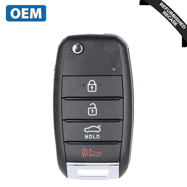 2016-2020 Kia Optima / 4-Button Flip Key / PN: 95430-D4010 / SY5JFRGE04 ...