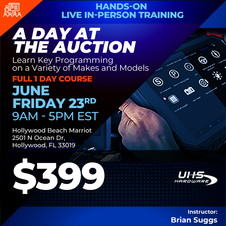Hands-On Live In-Person Training - A Day at the Auction - Learn Key ...