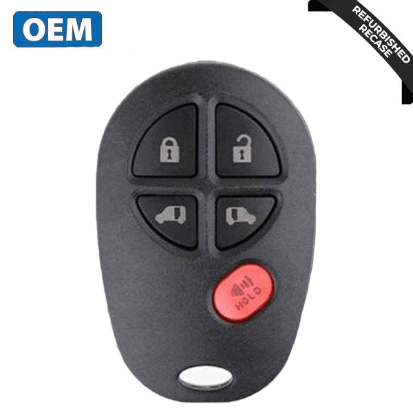 2004-2020 Toyota Sienna / 5-Button Keyless Entry Remote / PN: 89742-AE ...