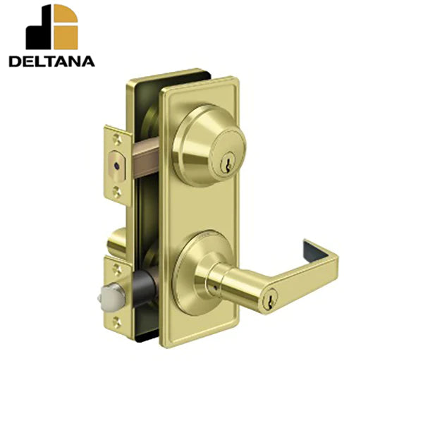 Deltana - Intercon Lock Grade 2 - Entry w/ Claredon Lever - 2-3/4 ...