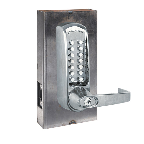 CodeLocks - CL610 Gate Box Kit - Mechanical Lock - Heavy Duty - Tubular ...