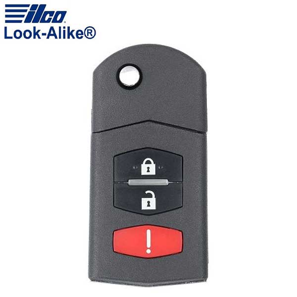 2006 - 2015 Mazda / 3-Button Flip Key / PN: CC43-67-5RYC ...