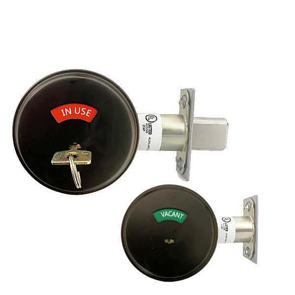 Premium Commercial Privacy Indicator Deadbolt – 10B – Oil Rubbed Bronz ...