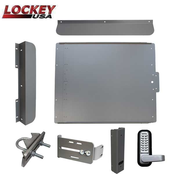 Lockey - ED60 - Edge Panic Shield Security Kit - With Jamb Stop ...