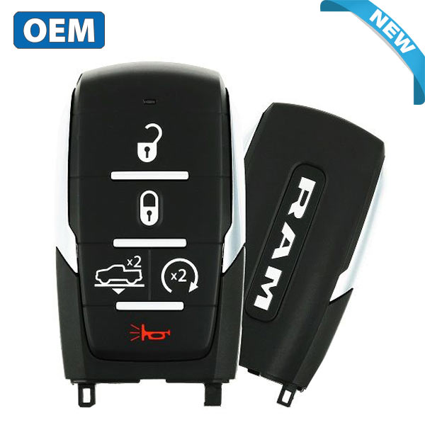 2019-2023 Dodge Ram / 5-Button Smart Key / PN: 68575611AA / OHT-4882056 ...