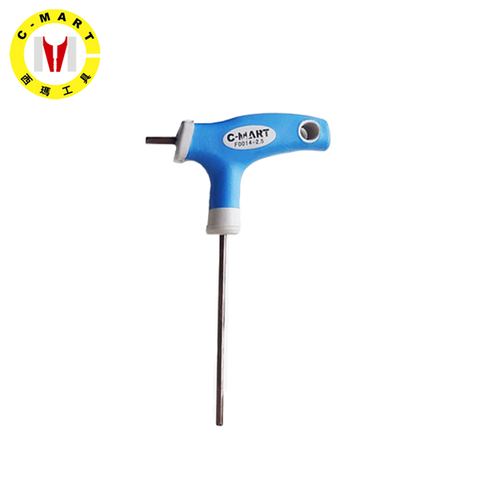 C-MART - 2.5mm T-Shape Hex Key Wrench for Sale | UHS Hardware