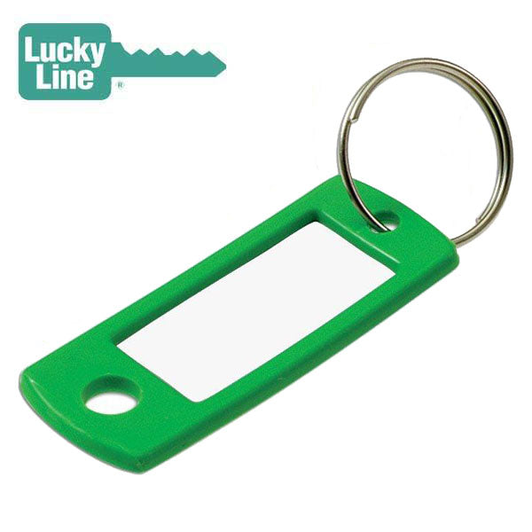 LuckyLine - 16940 - Key Tag with Ring - Green - 50 Pack for Sale | UHS ...