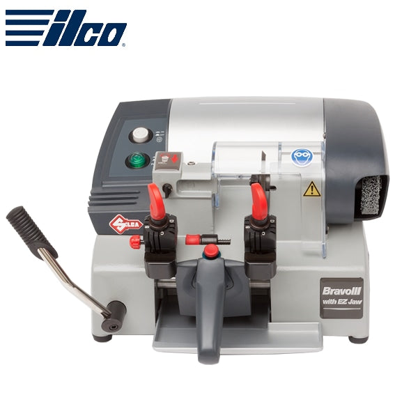 ILCO - Silca Bravo III - Semi-Automatic Cut Key Duplicator w/ EZ-Jaw ...