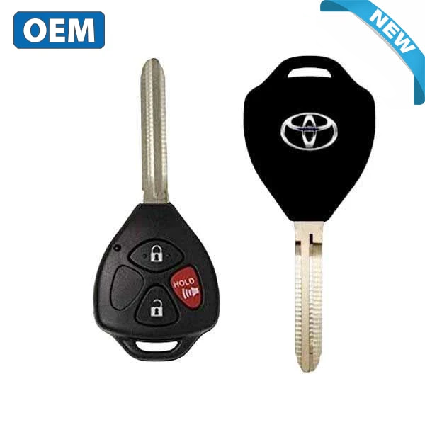 2010-2019 Toyota 4-Runner RAV4 / 3-Button Remote Head Key / PN: 89070 ...